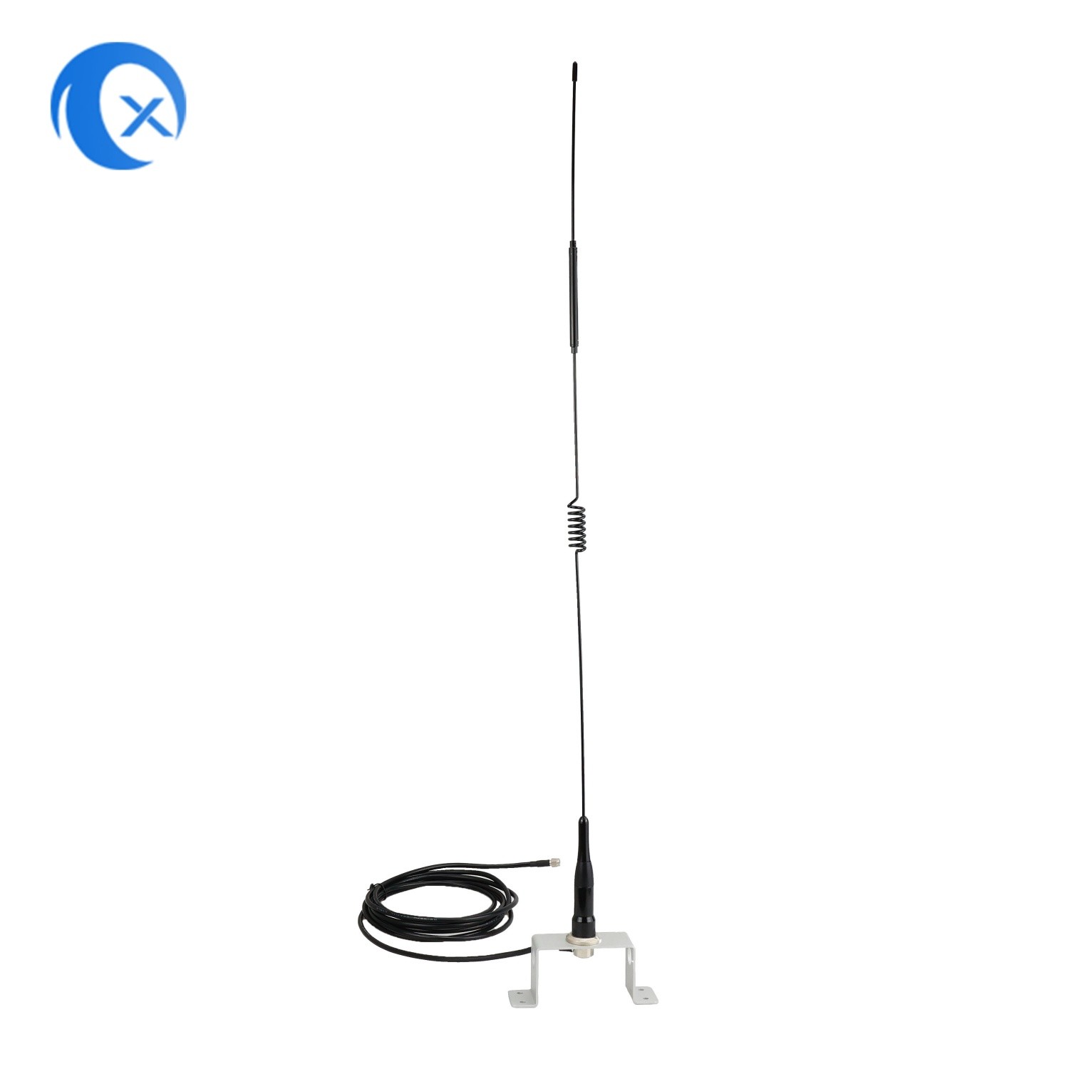 Montage de voiture Antenne à haut gain fouet Transcepteur en acier ...